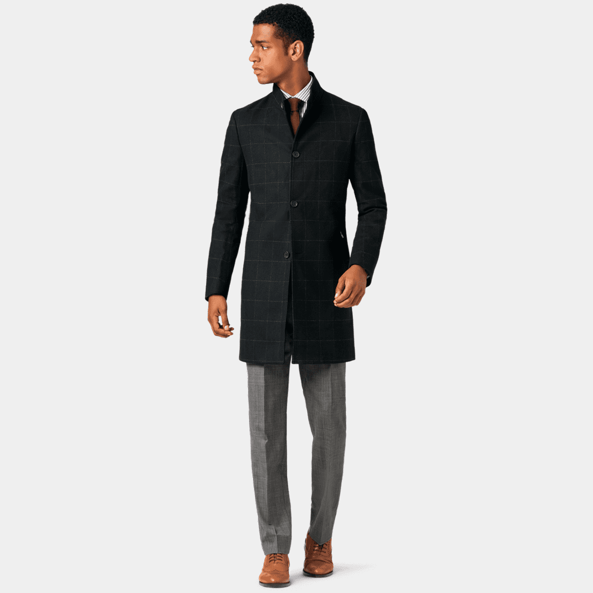 Funnel-neck Coats | Hockerty