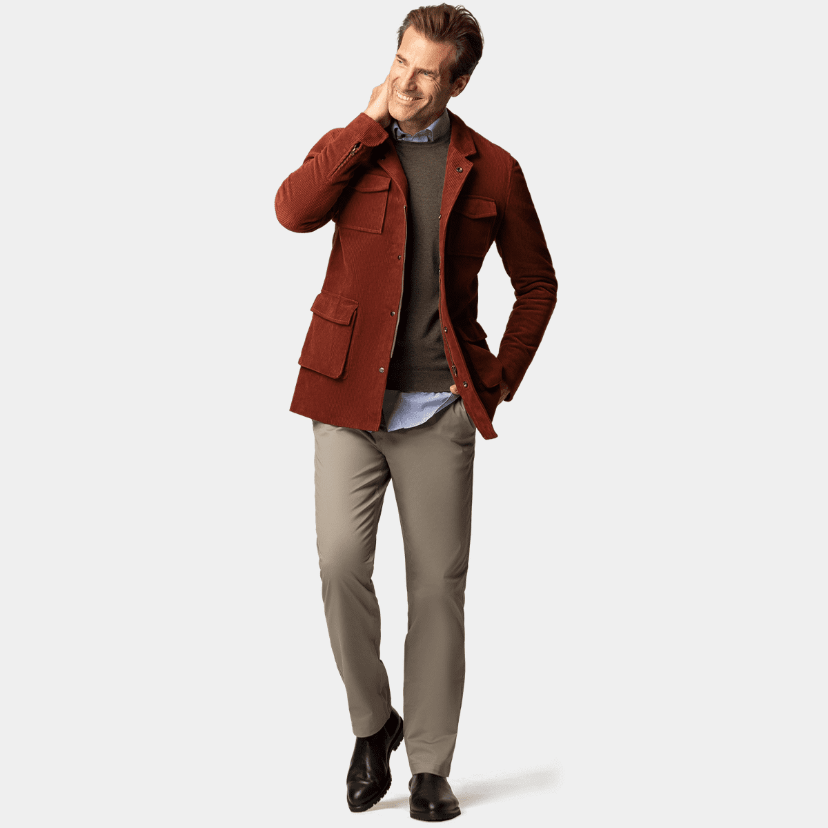 Red Corduroy jacket