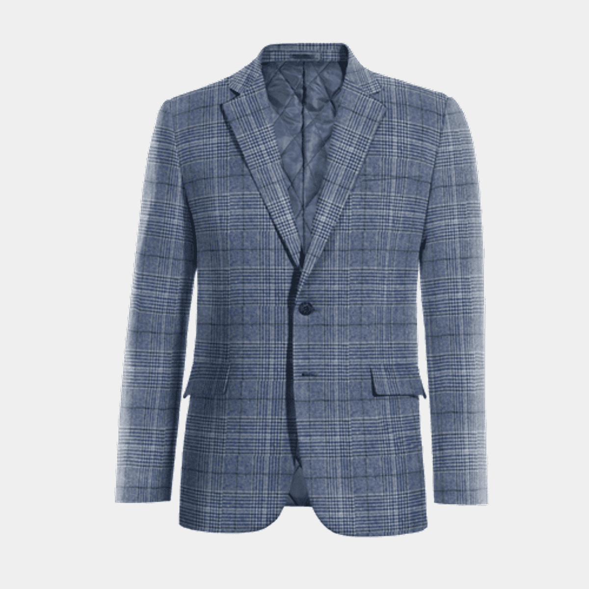Blue prince of wales tweed limited Jacket