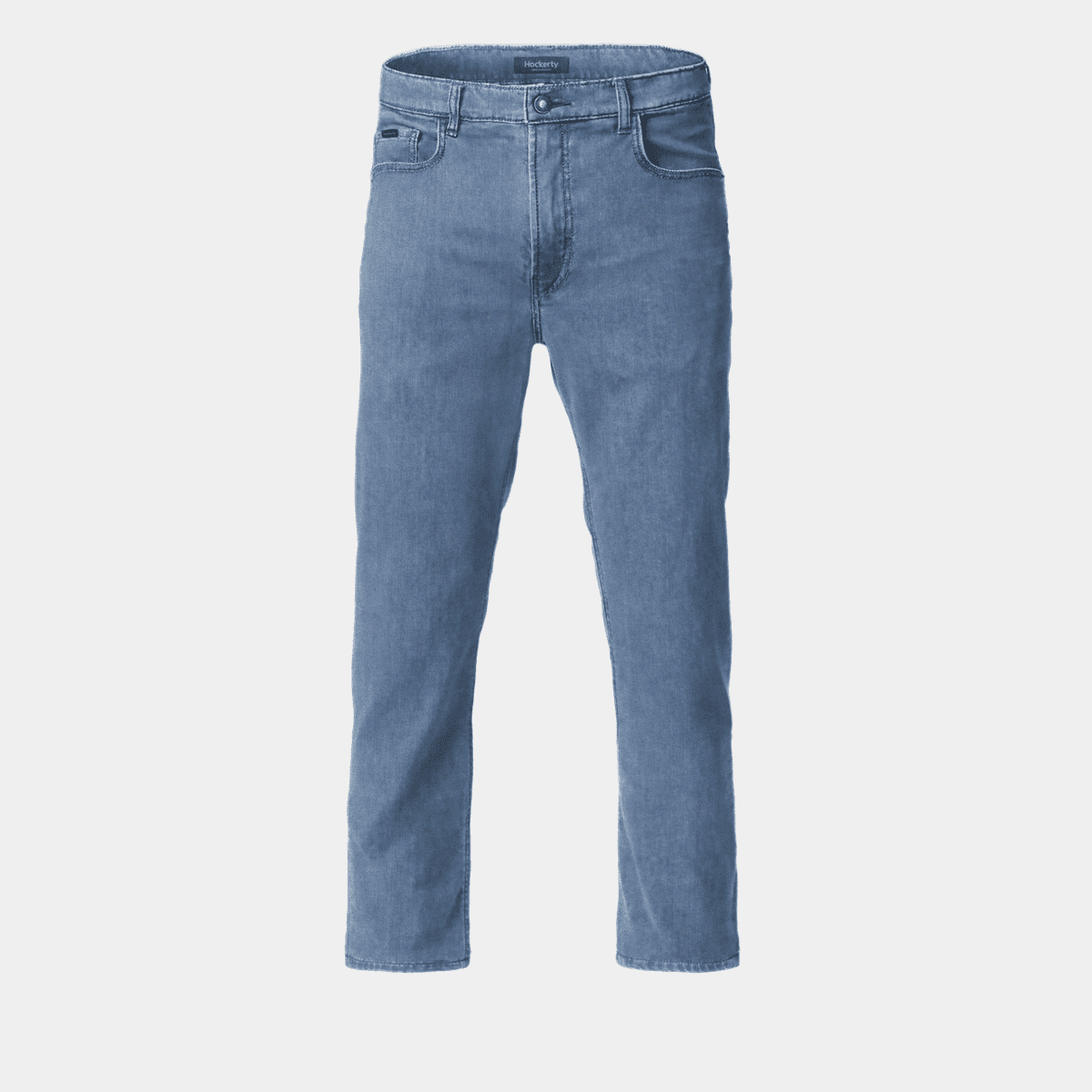 Uniform cropped straight Jeans