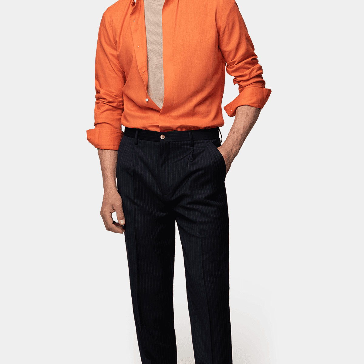 Cuffed trousers | Hockerty
