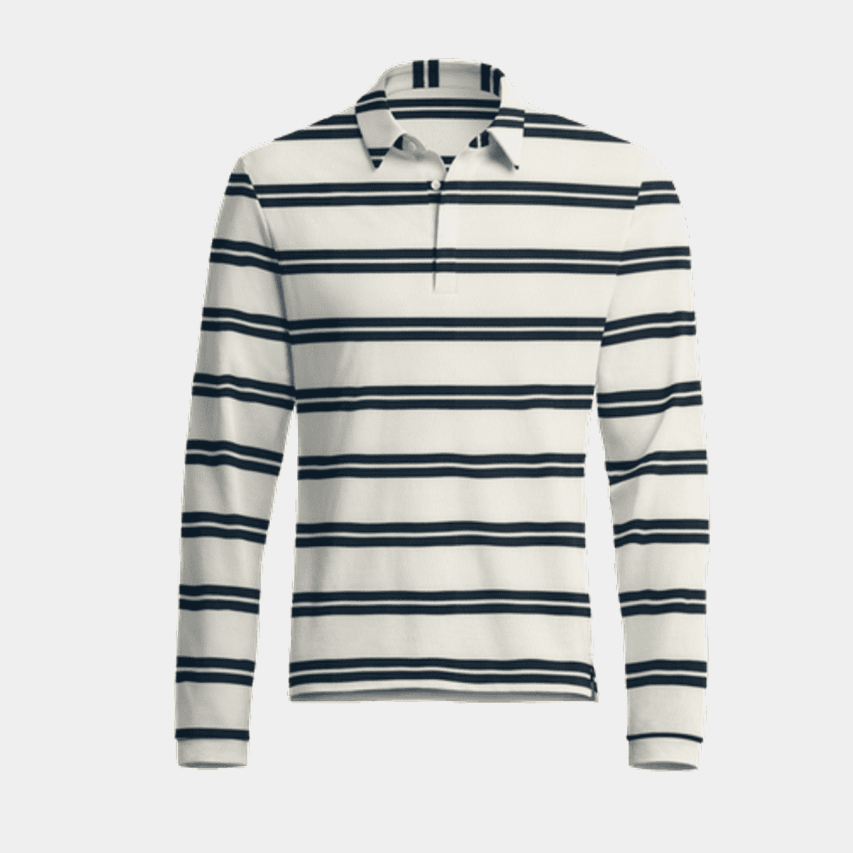 White rugby polo
