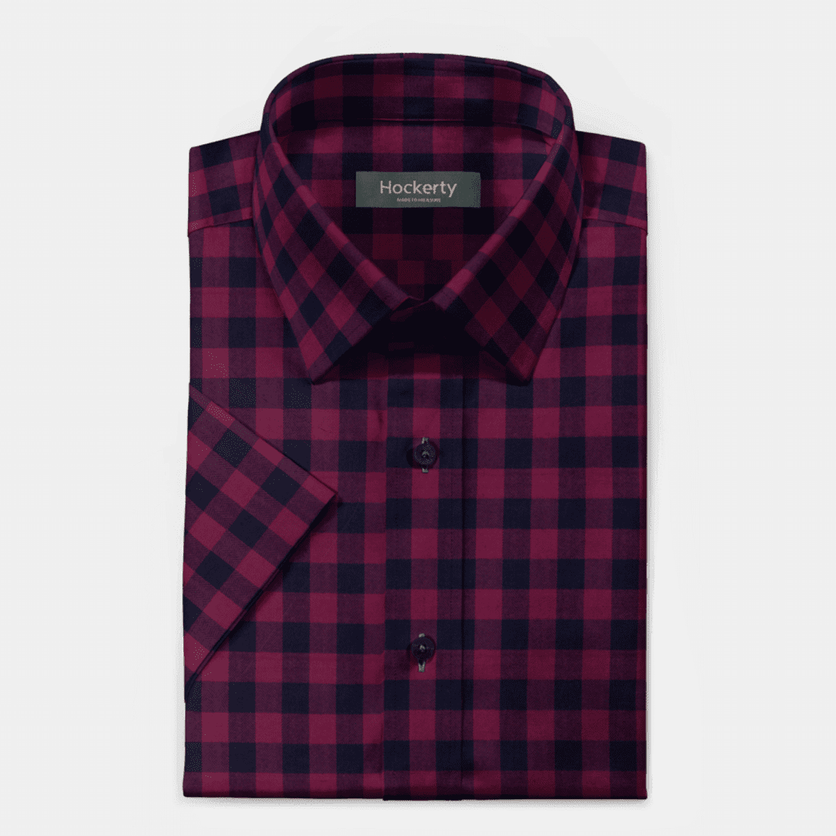 Red buffalo checks short sleeve flannel Shirt