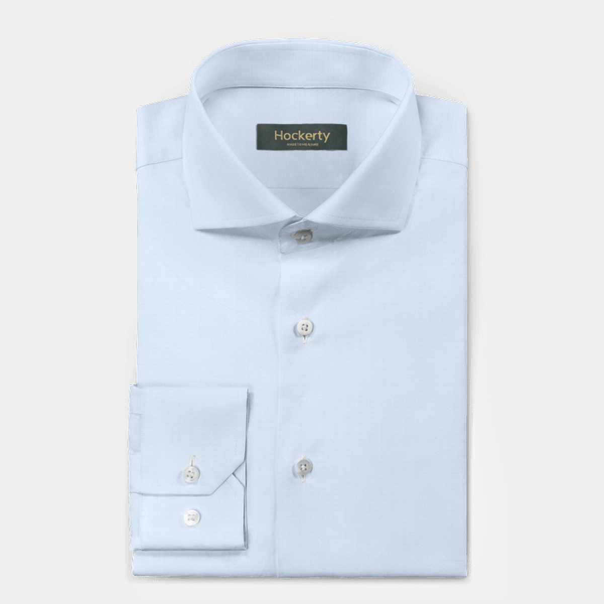 Premium easy-iron light blue pinpoint Shirt