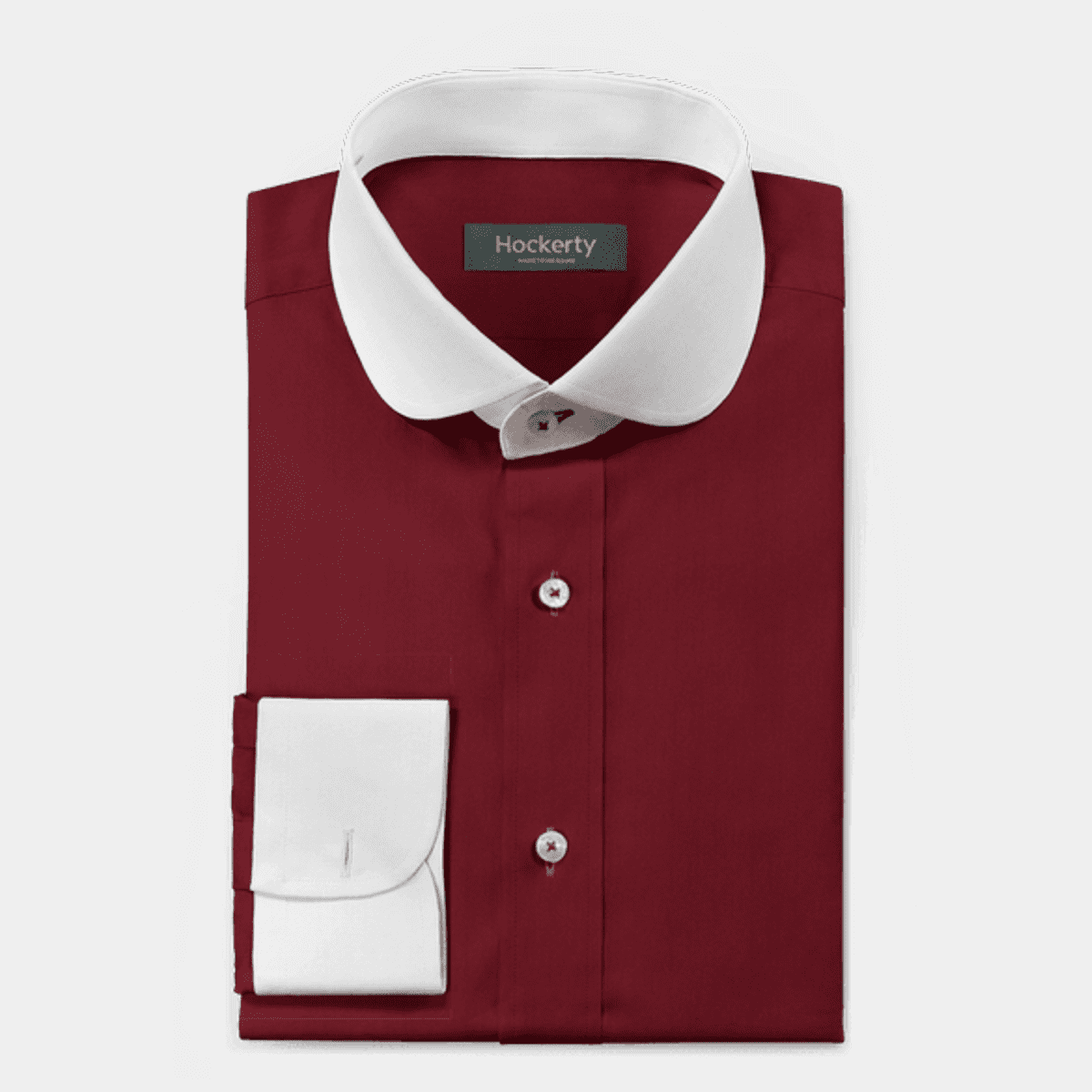 Red French cuff shirts | Hockerty