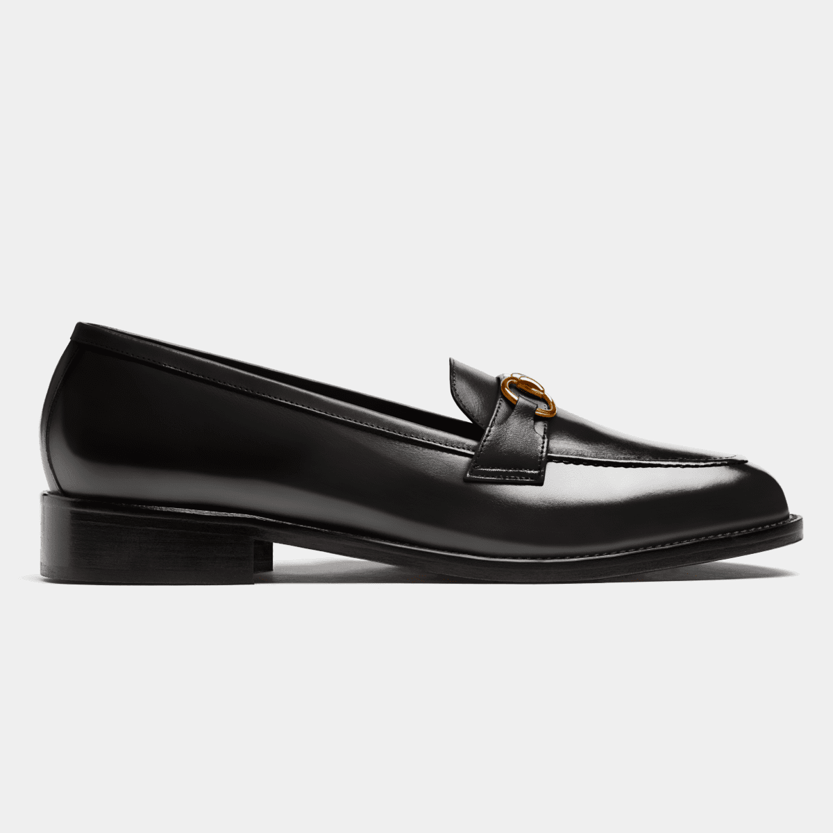 Bit Loafer in black leather
