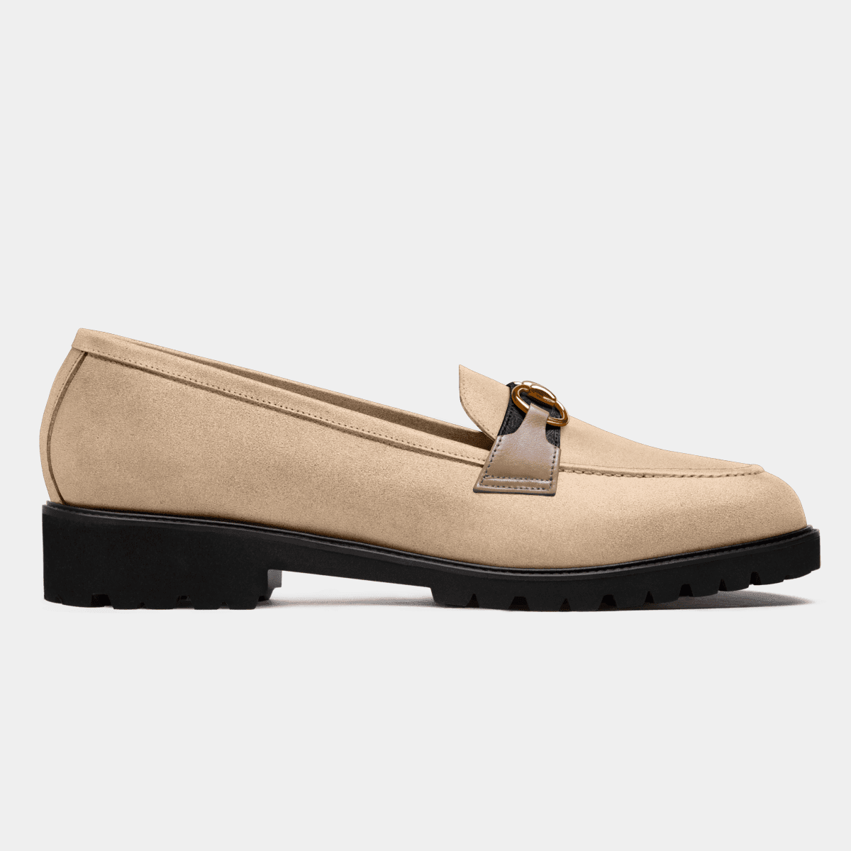 Bit Loafer - brown suede