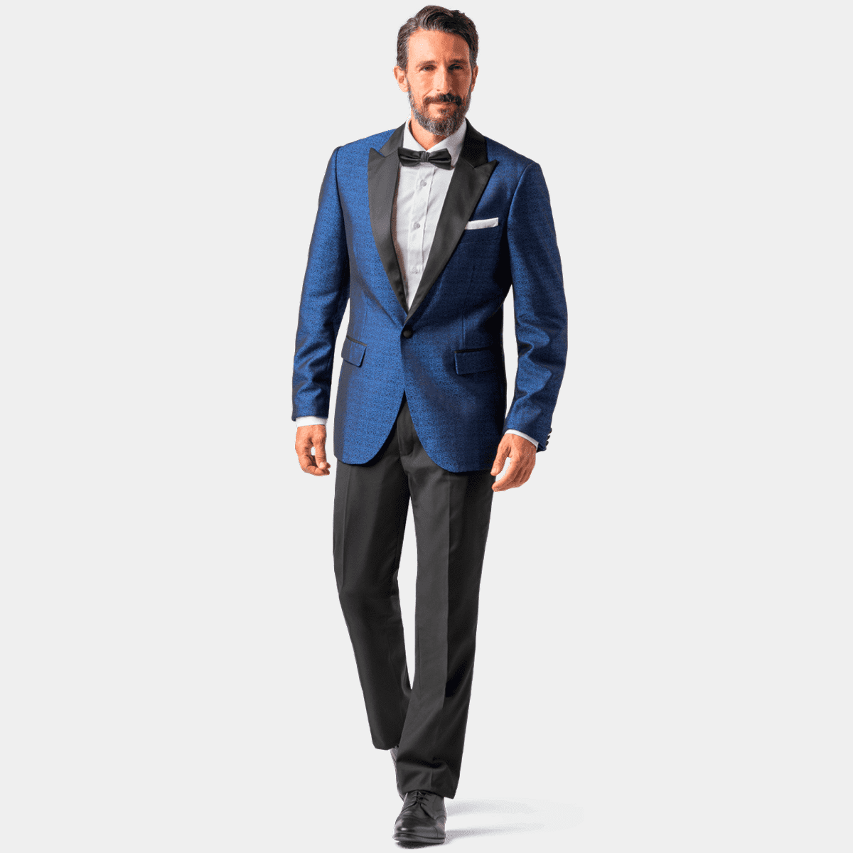 Notch lapel floral tuxedos | Hockerty