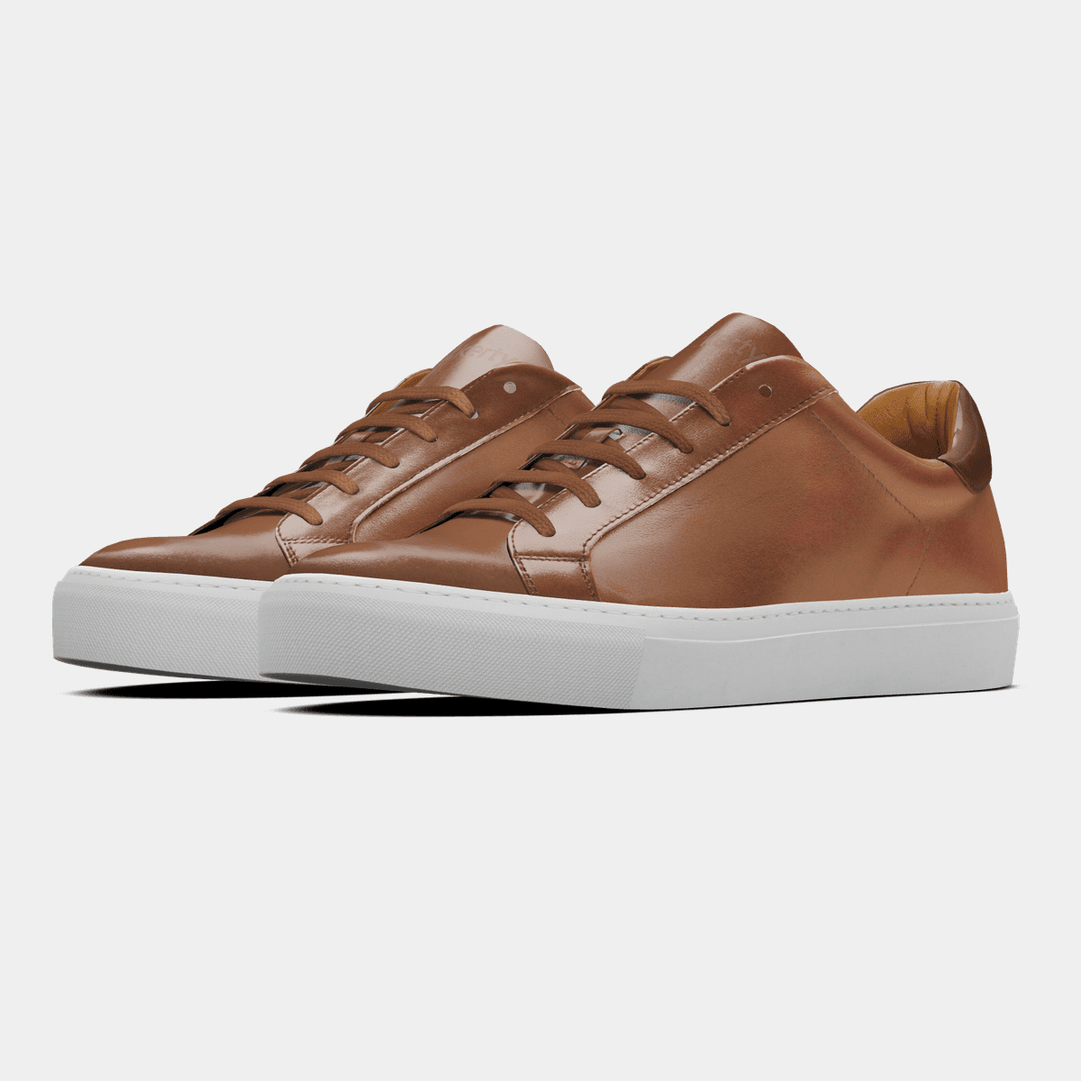 Brown leather low Sneakers