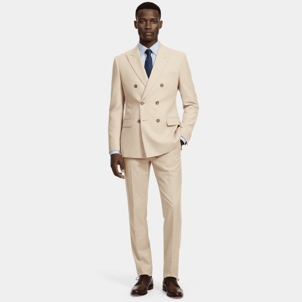 Cream Stretch Double Breasted Suit cream-stretch-double-breasted-suit