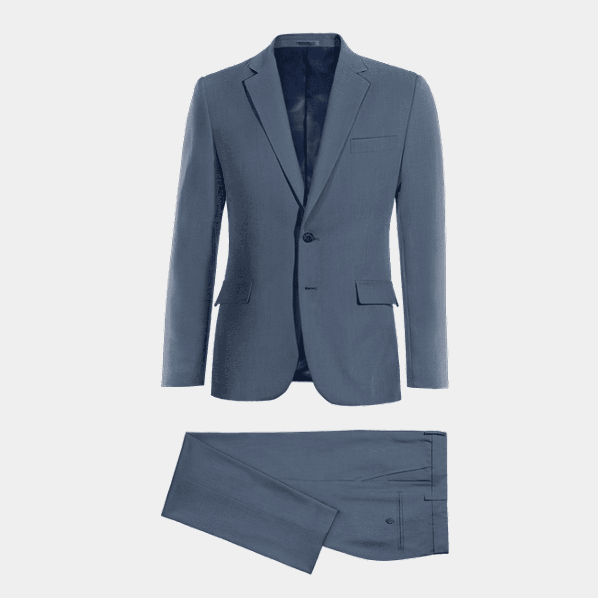 Slate super 100s slim fit Suit