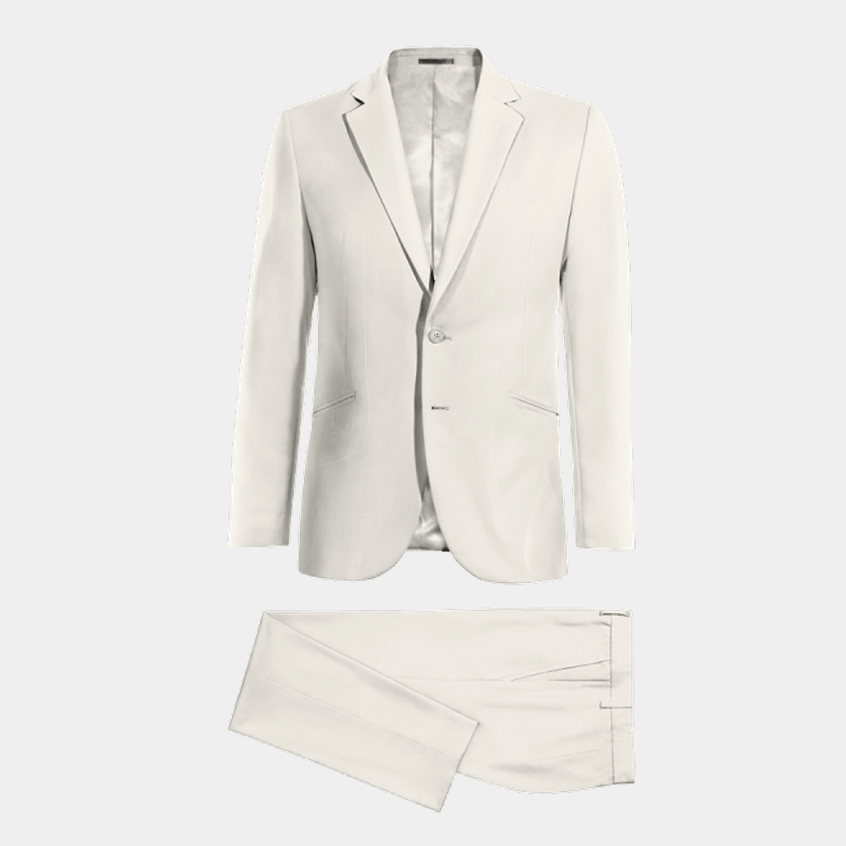 Ivory super 100s essential Suit