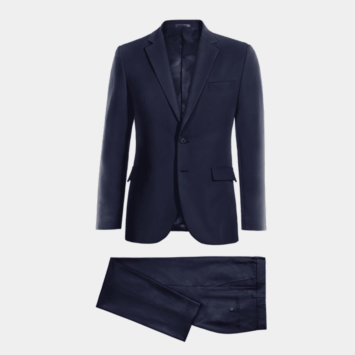Navy blue slim fit Suit