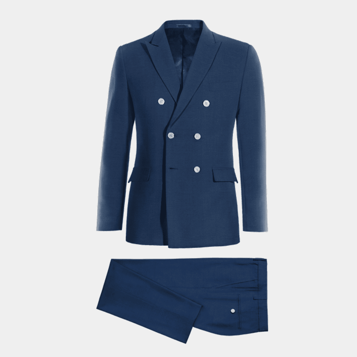 Ck Super 120s Blue Suit
