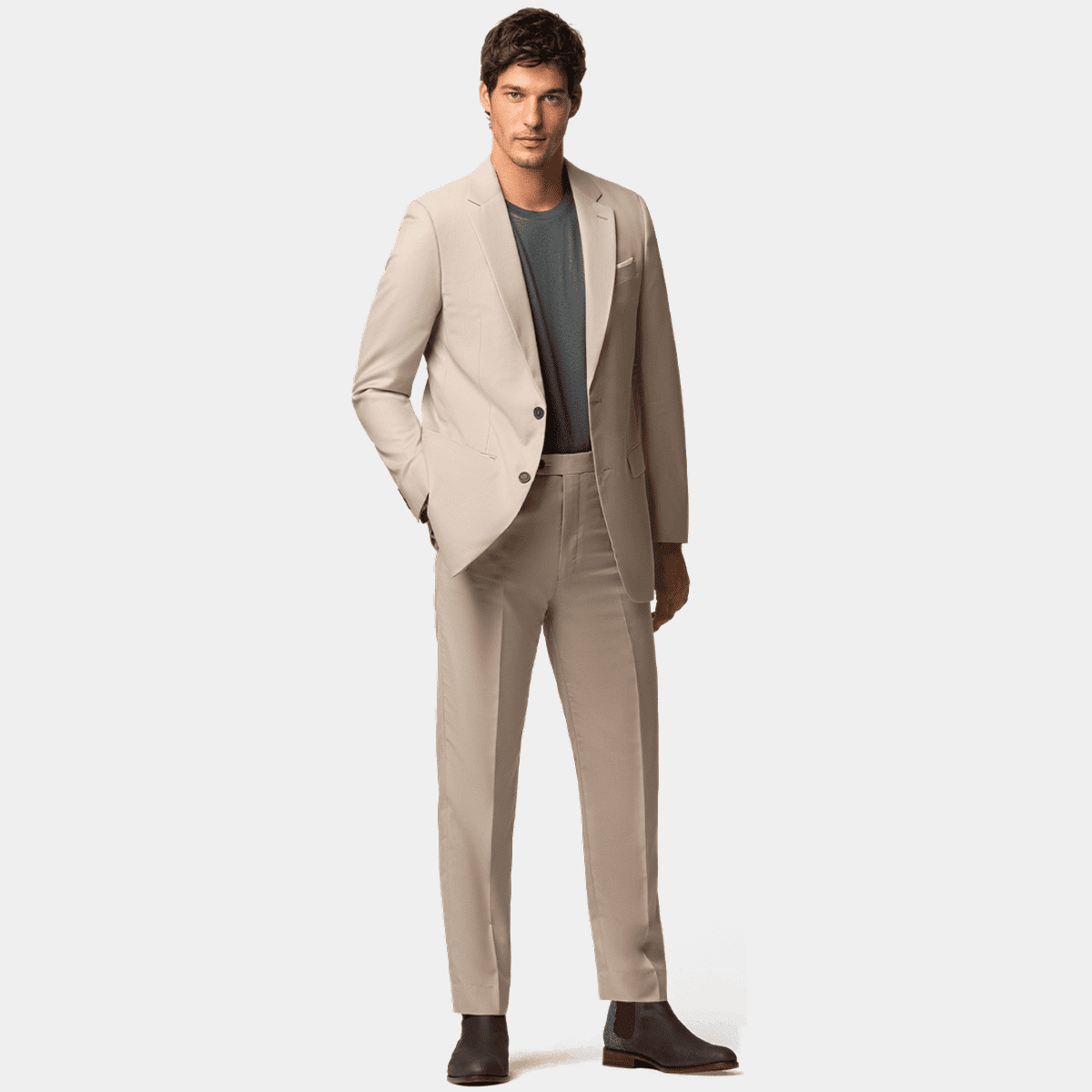 Beige Suits | Shop Tan Mens Suits | Hockerty