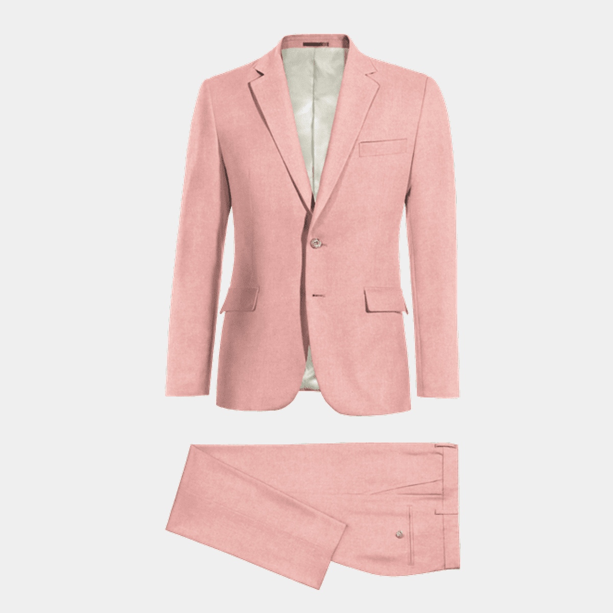 Pink herringbone suits | Hockerty