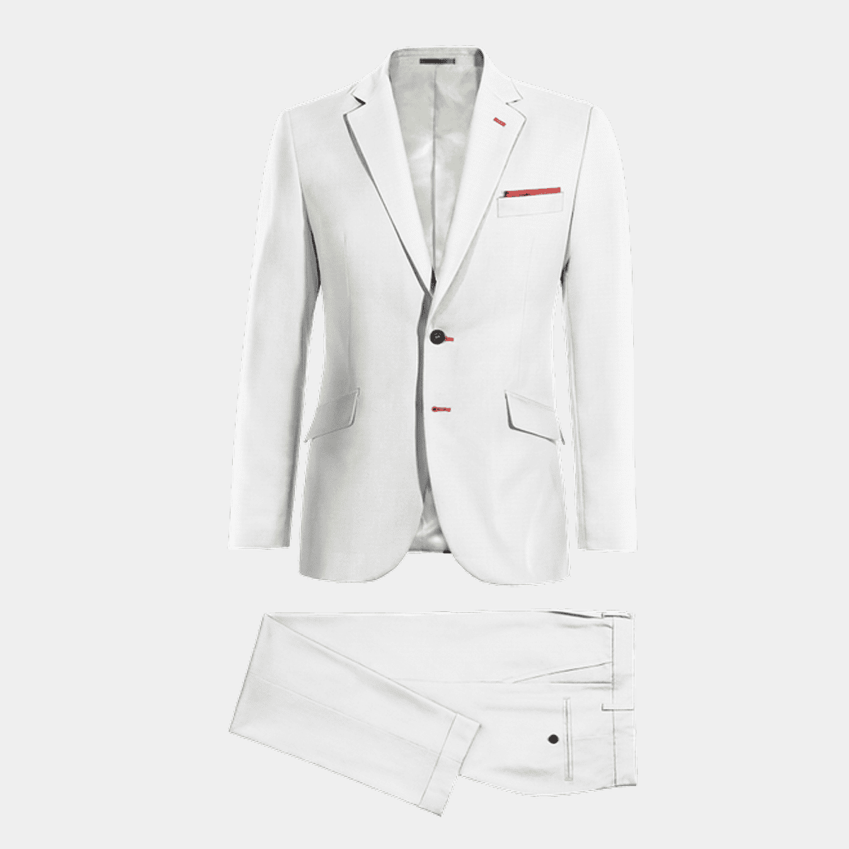 Traje blanco roto super 100s esencial