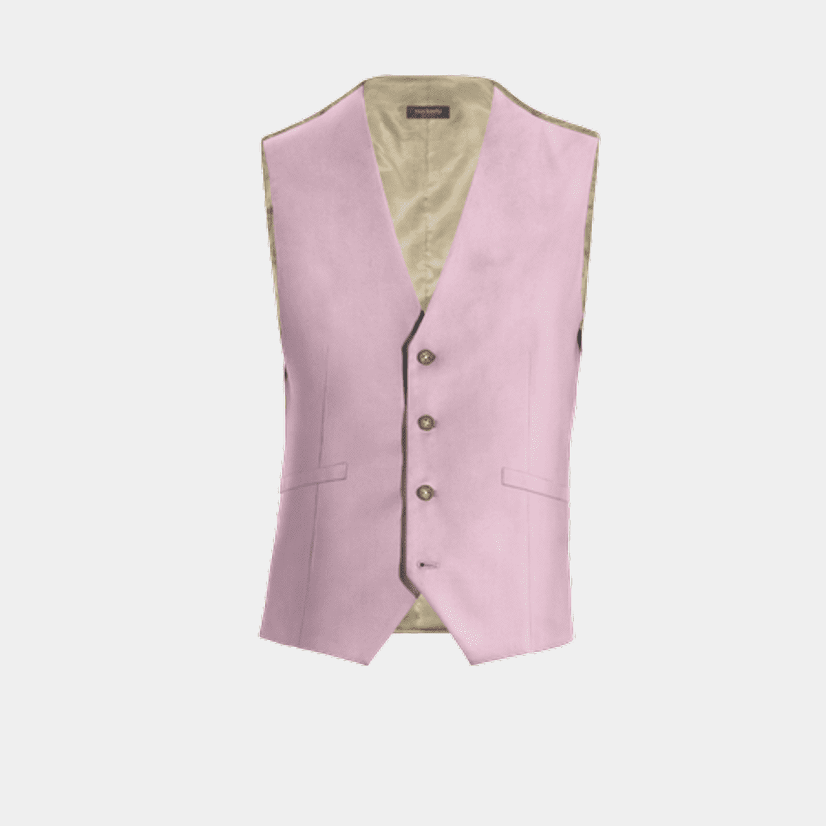 Light purple stretch year-round Waistcoat