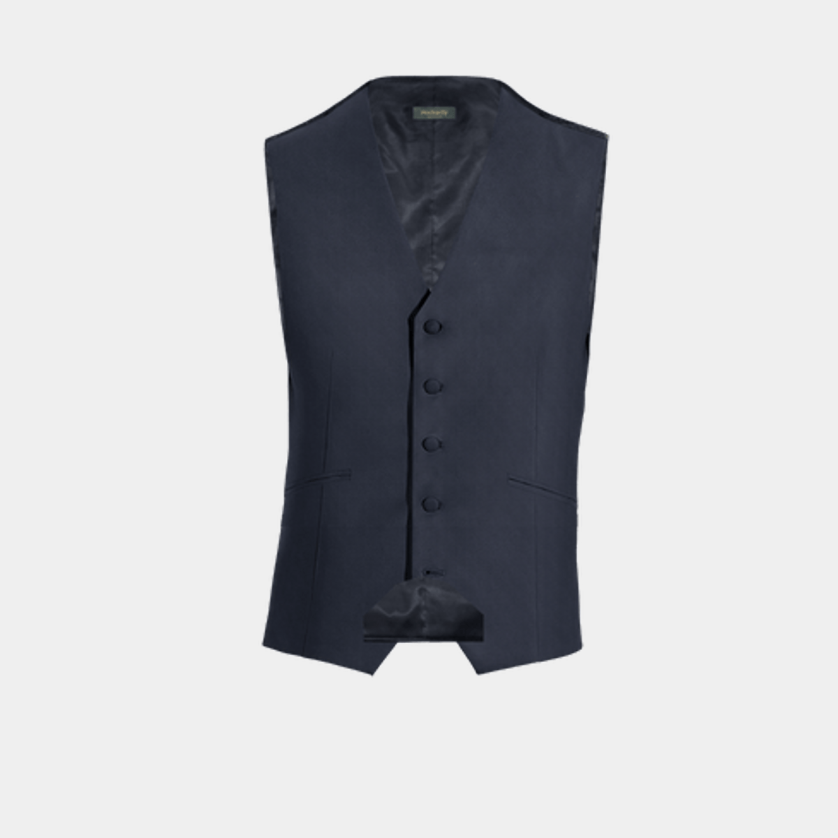 Navy blue essential Suit Waistcoat
