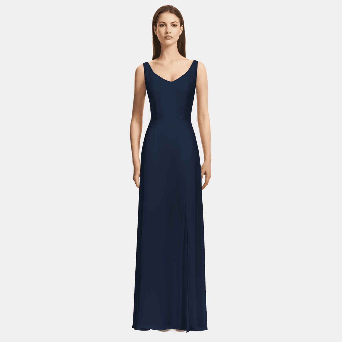 Navy Blue Maxi Dress