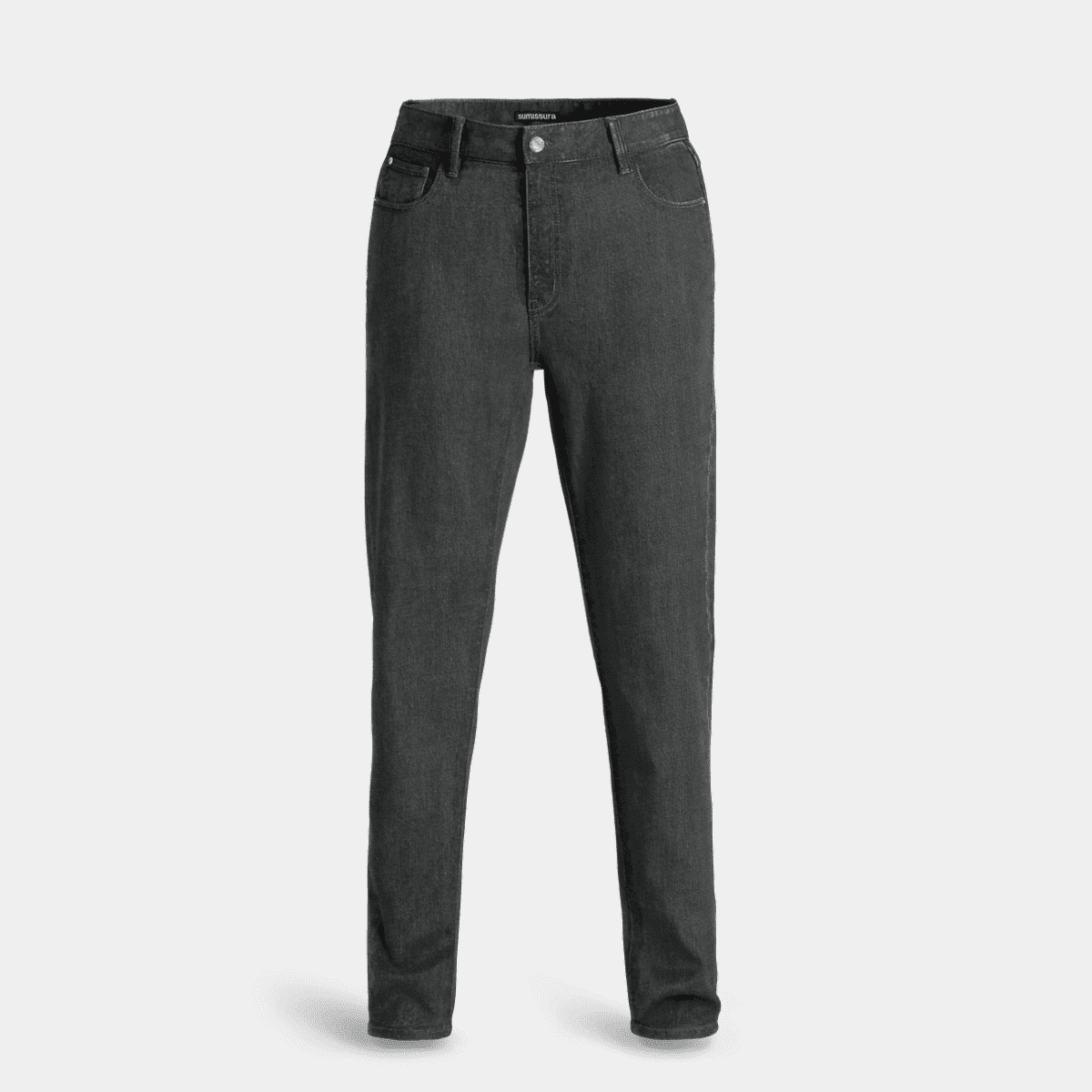 Casual clean dark gray Boyfriend Jeans | Sumissura
