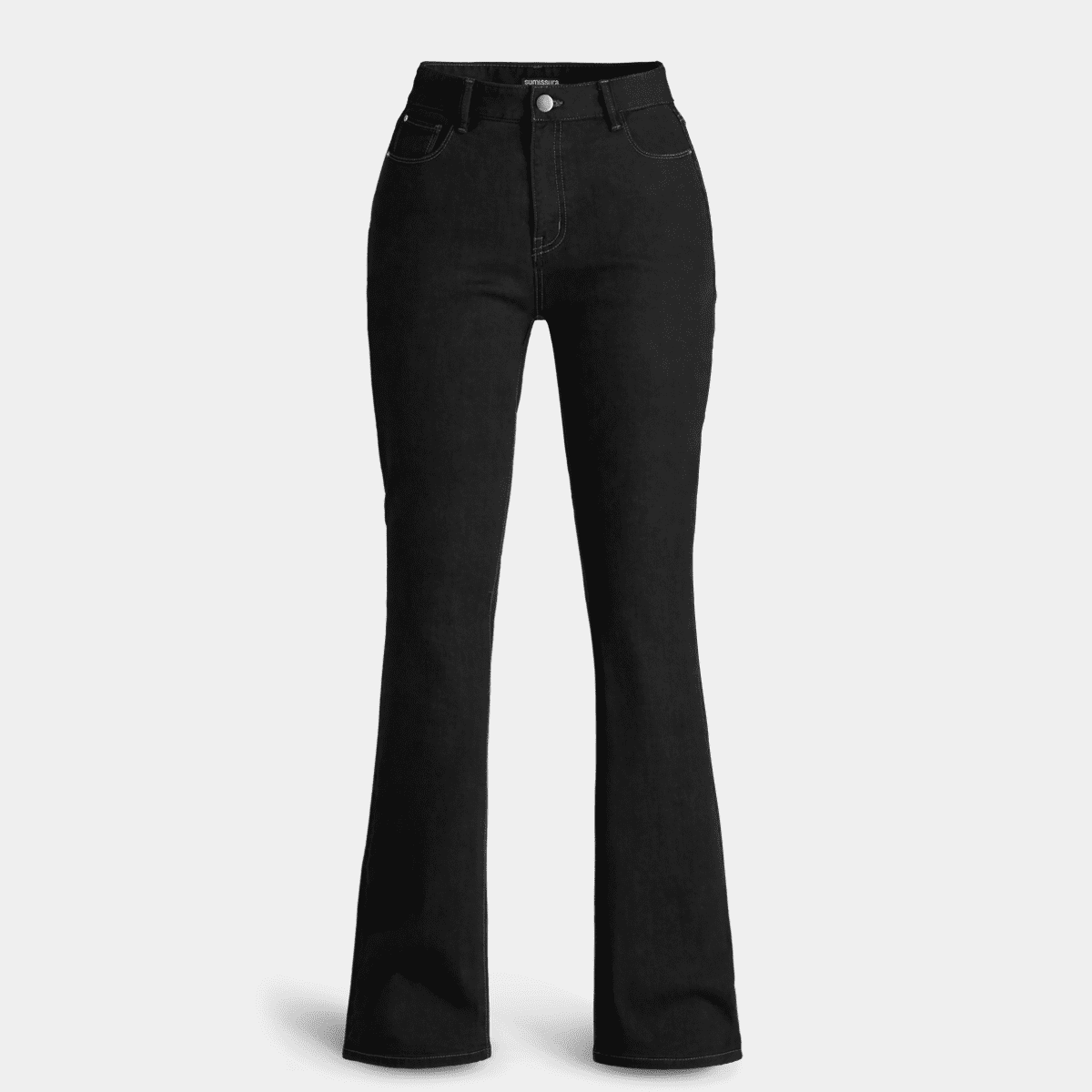 Uniform true black Flare Jeans