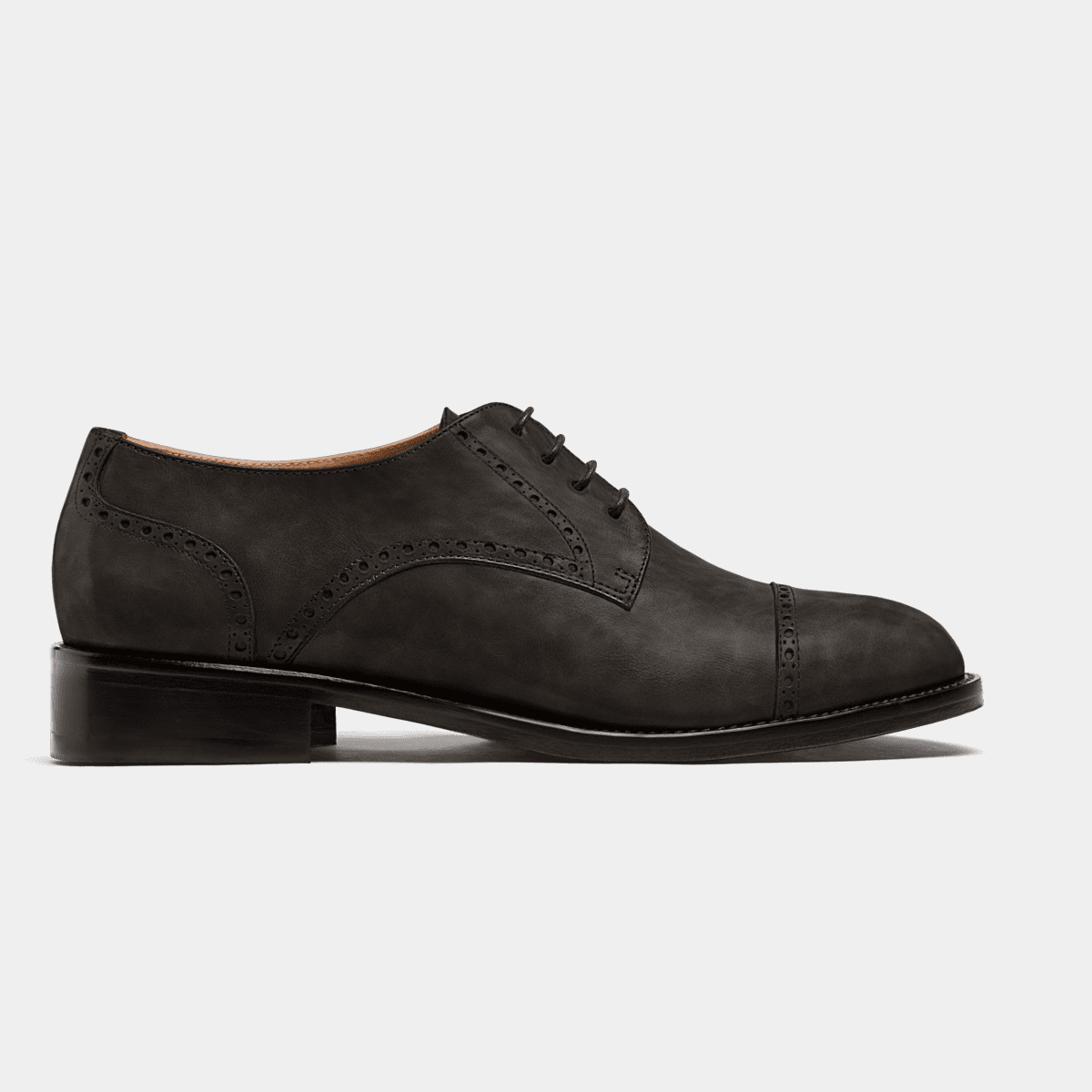 Semi Brogue shoes - gray country | Sumissura