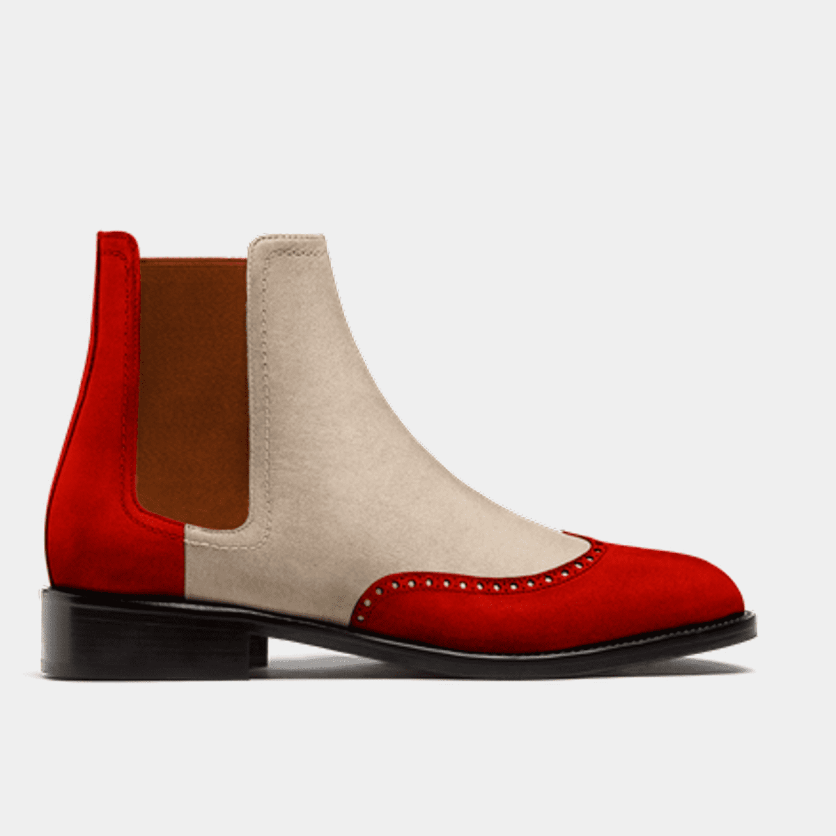 Botas chelsea mujer contrastado | Sumissura