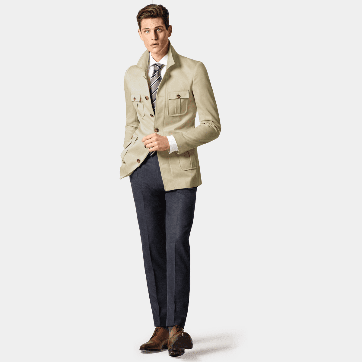 Shacket homme | Laine et lin
