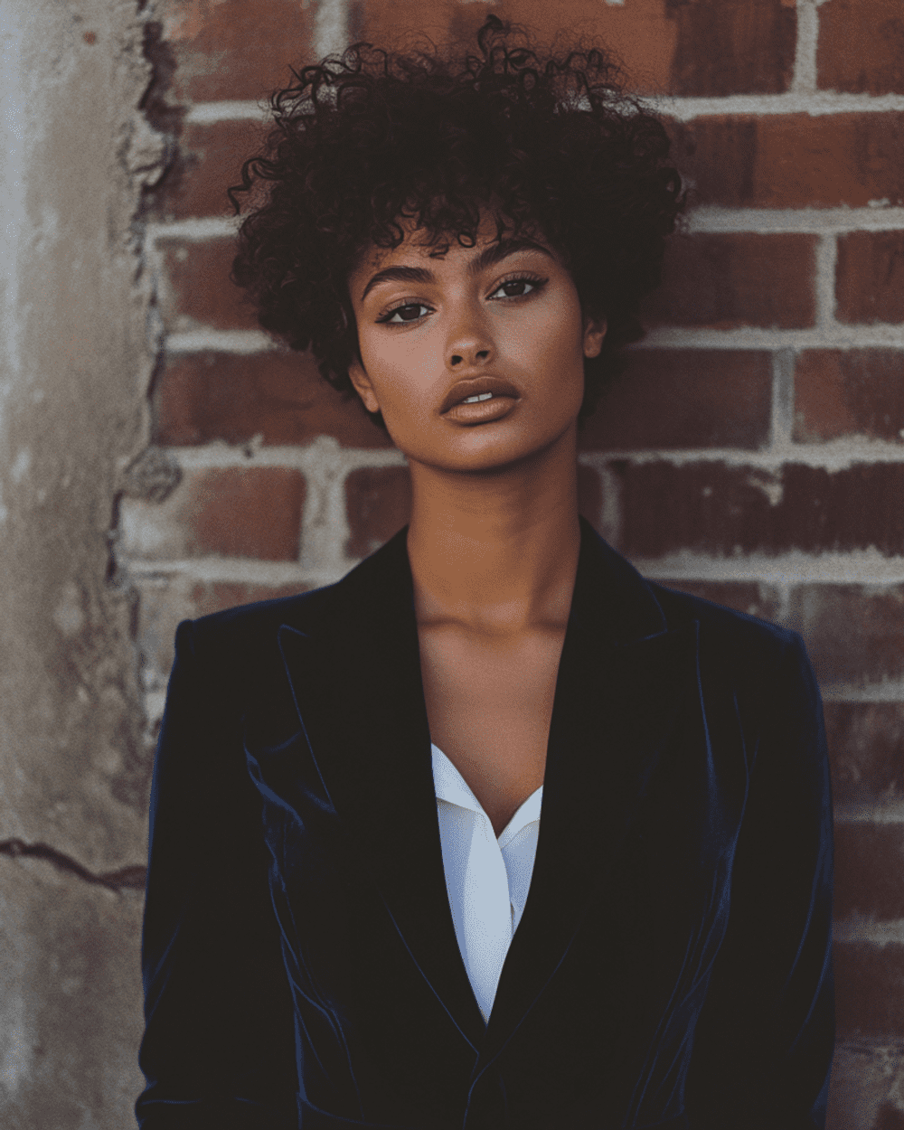 Hot Pink Suit with White Blouse | Sumissura