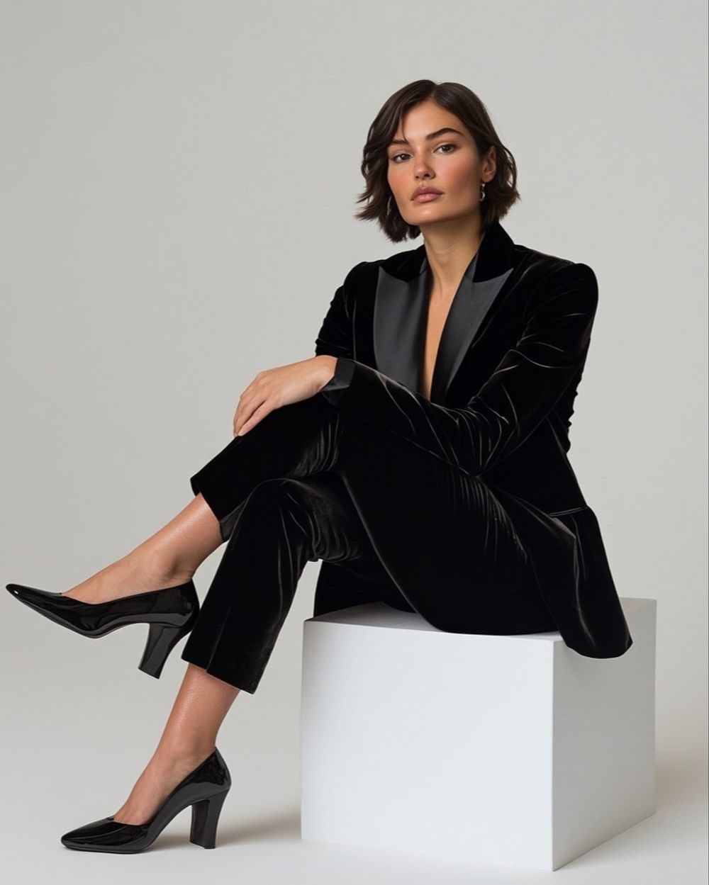 Smoking Donna su misura | Abito Smoking donna - Sumissura