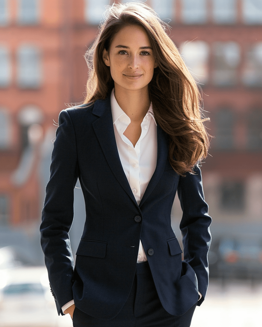 Dark Suit, Crisp Shirt, and Stilettos | Sumissura