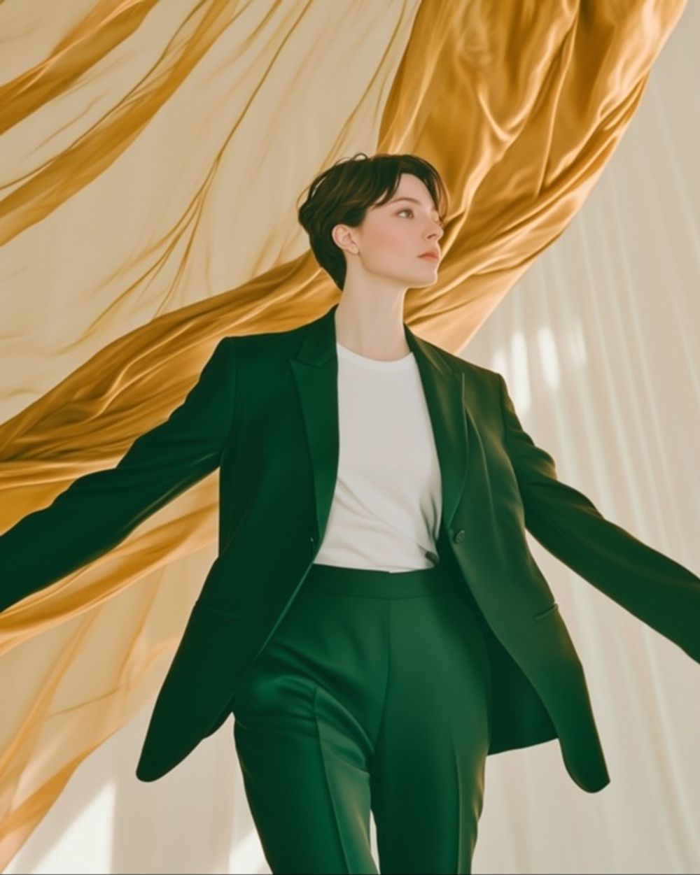 Suit Outfits Green