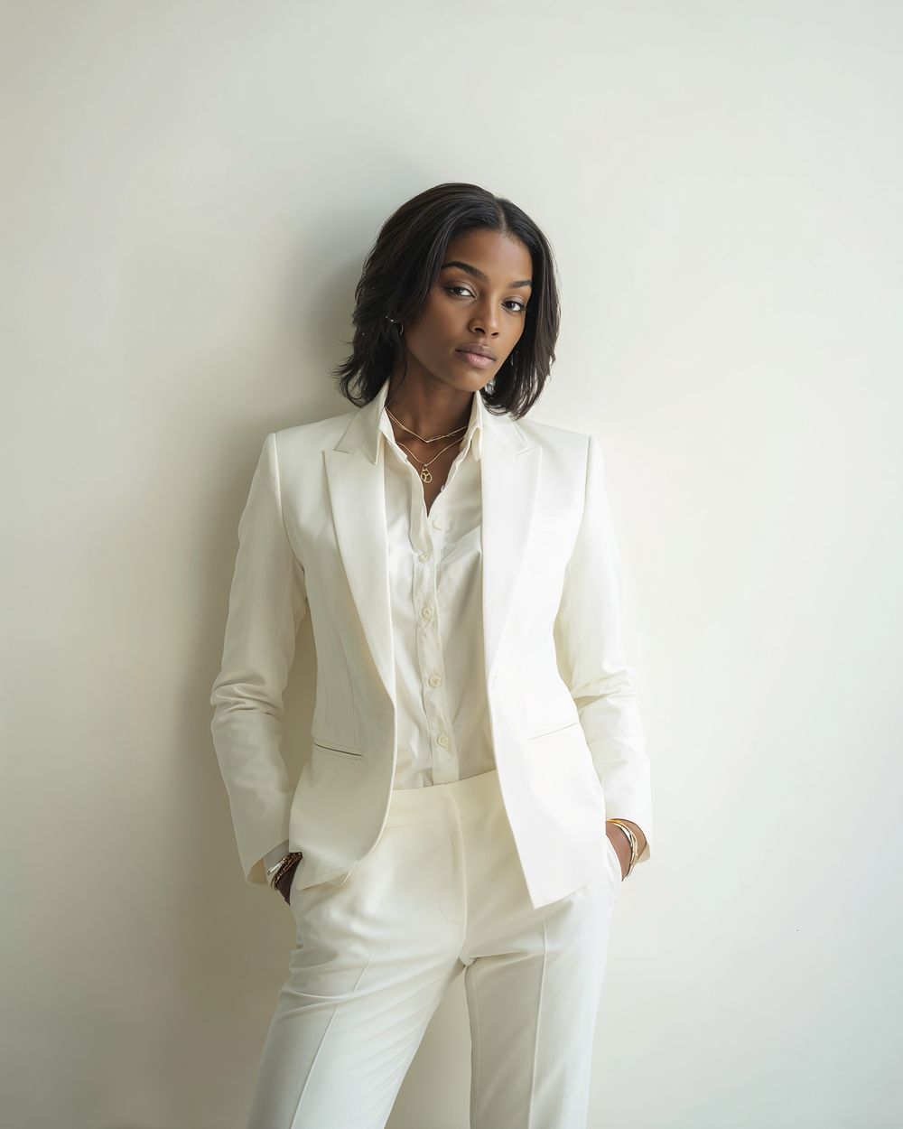 Black Tuxedo Suit with White Shirt | Sumissura