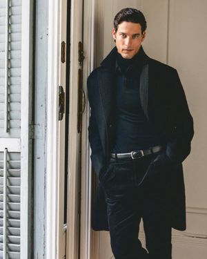 Funnel Neck Coats for Men - Hockerty