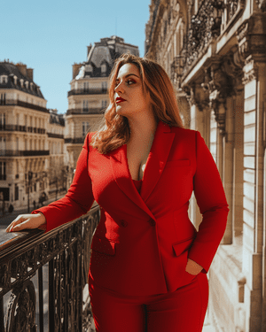 Red Suits for Women - Sumissura