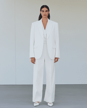 Women's White Suits & Suit Separates - Sumissura