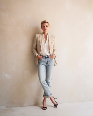 Women's Cream Blazers